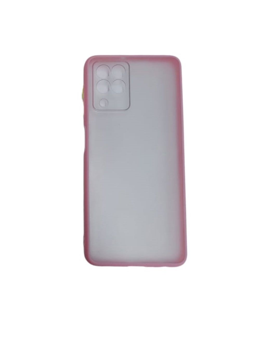 Back Cover With Colored Silicone Edges And Camera Frame for Samsung A22 ...