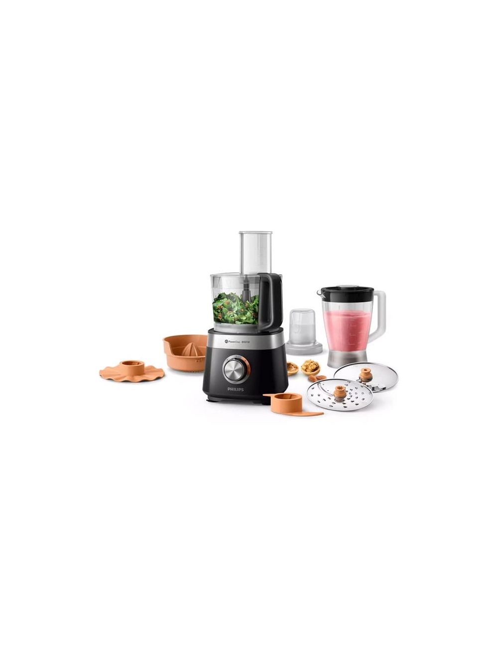 Philips Food Processor 850 Watt 2.1 Liters - Black - HR7530/10 | 2B Egypt