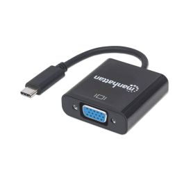 Manhattan USB-C to VGA Converter USB 3.2 Gen 1 Type-C Male to VGA ...