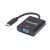 Manhattan USB-C to VGA Converter USB 3.2 Gen 1 Type-C Male to VGA ...